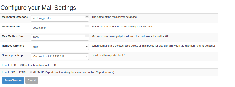 How to enable TLS on Virtual Machine?